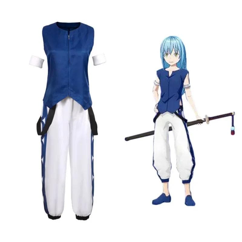 Unisex Anime Cos Time I Got Reincarnated Slime Rimuru Tempest Cosplay