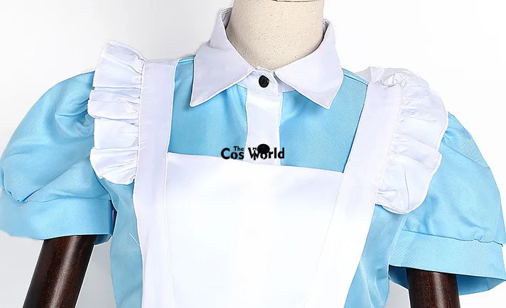 Ciel Phantomhive Alice Maid Apron Dress Uniform Anime Cosplay Costume ...