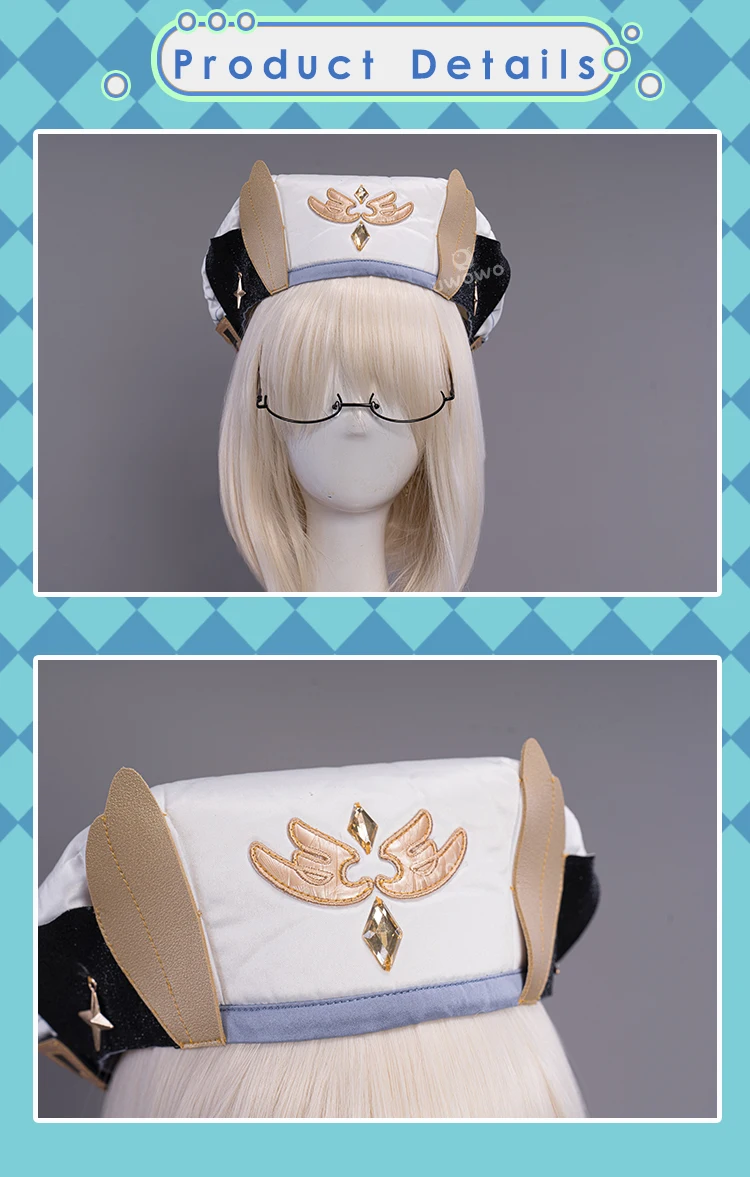 Sucrose Cosplay Genshin Impact Halloween Christmas Costume Retro ...