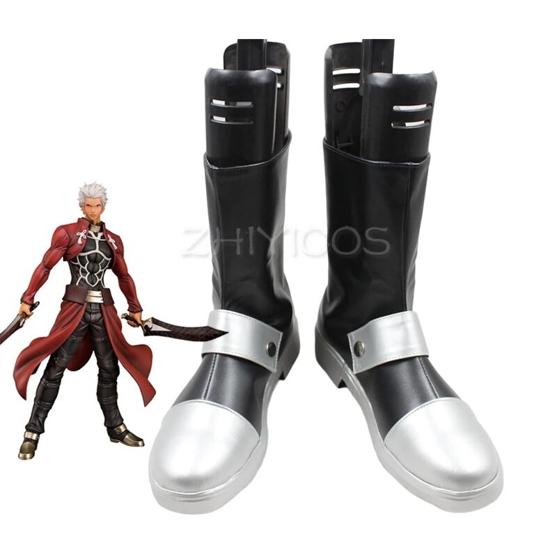 Anime Fate Stay Night Archer Emiya Shirou Cosplay Boots Halloween Props ...