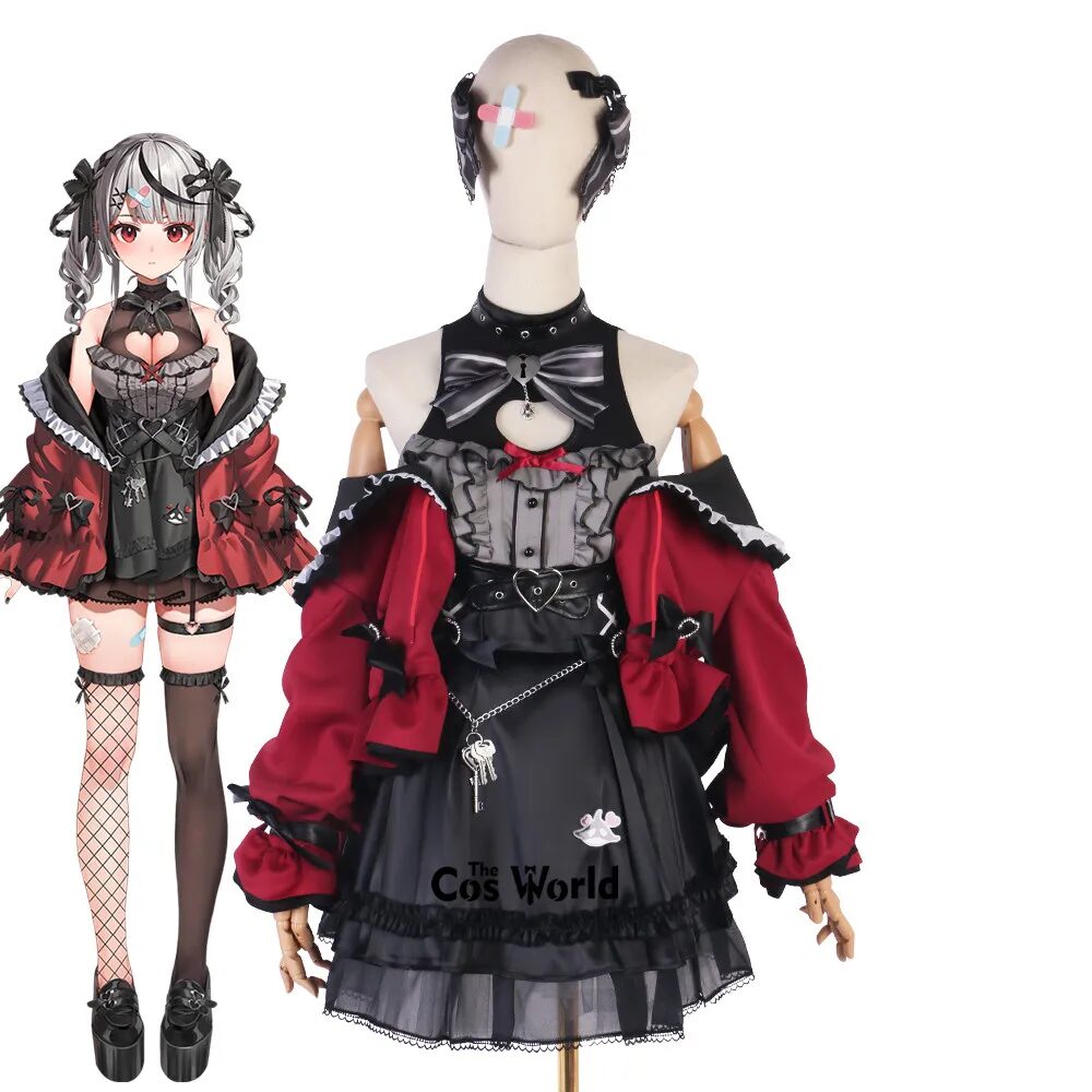 VTuber Hololive Sakamata Chloe 3rd Dress Uniform Cosplay Costume ...