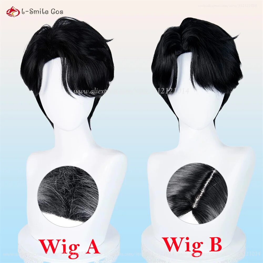 Anime Cosplay Perücke Universal Basic Wig Hitzebeständig Synthetik Haar ...